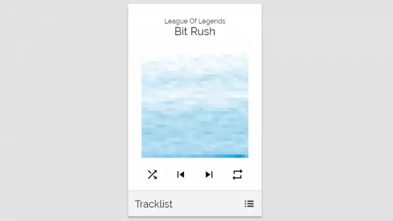 80 Best Music Player Html And Css Digital Design Journal
