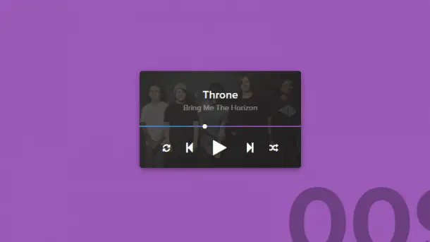 80 Best Music Player Html And Css Digital Design Journal